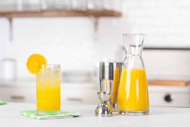 Cocktail pétillant aux agrumes sans alcool | FDOC Jus d'Orange Québec